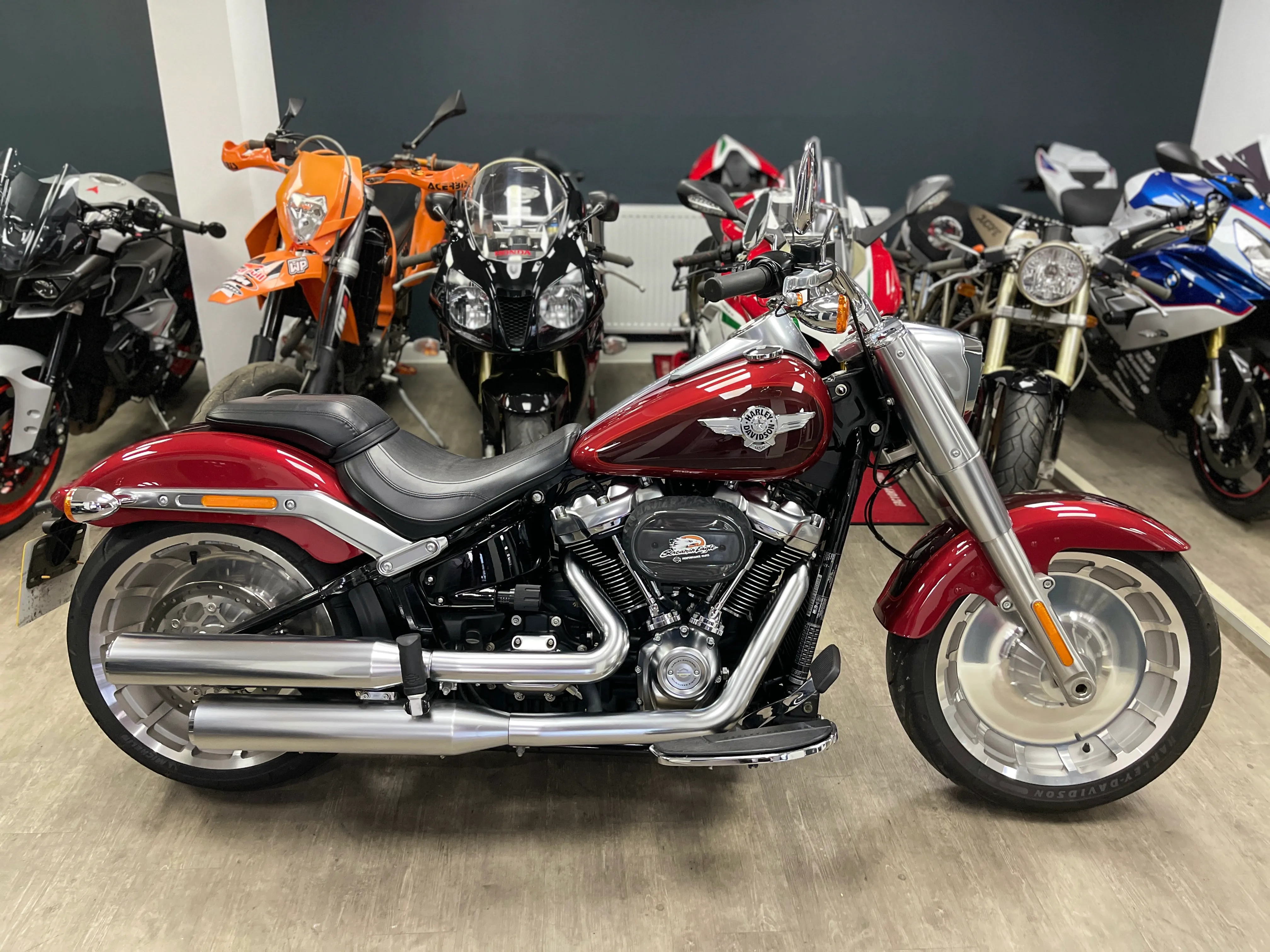 2019 Harley Davidson Fat Boy 114 Screaming Eagle 1868 1 Owner 1800 ...