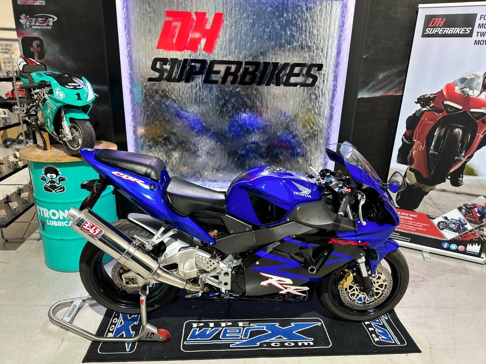 Honda CBR Fireblade 954 RR3 UK Bike 26K MLS 2 Keys Yoshimura Ohlins PX ...