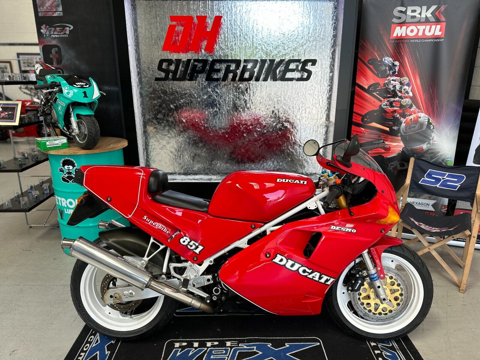 Ducati 888 851 SP2 Number 152/380 UK 1100 Miles Immaculate PX Swap DUCATI