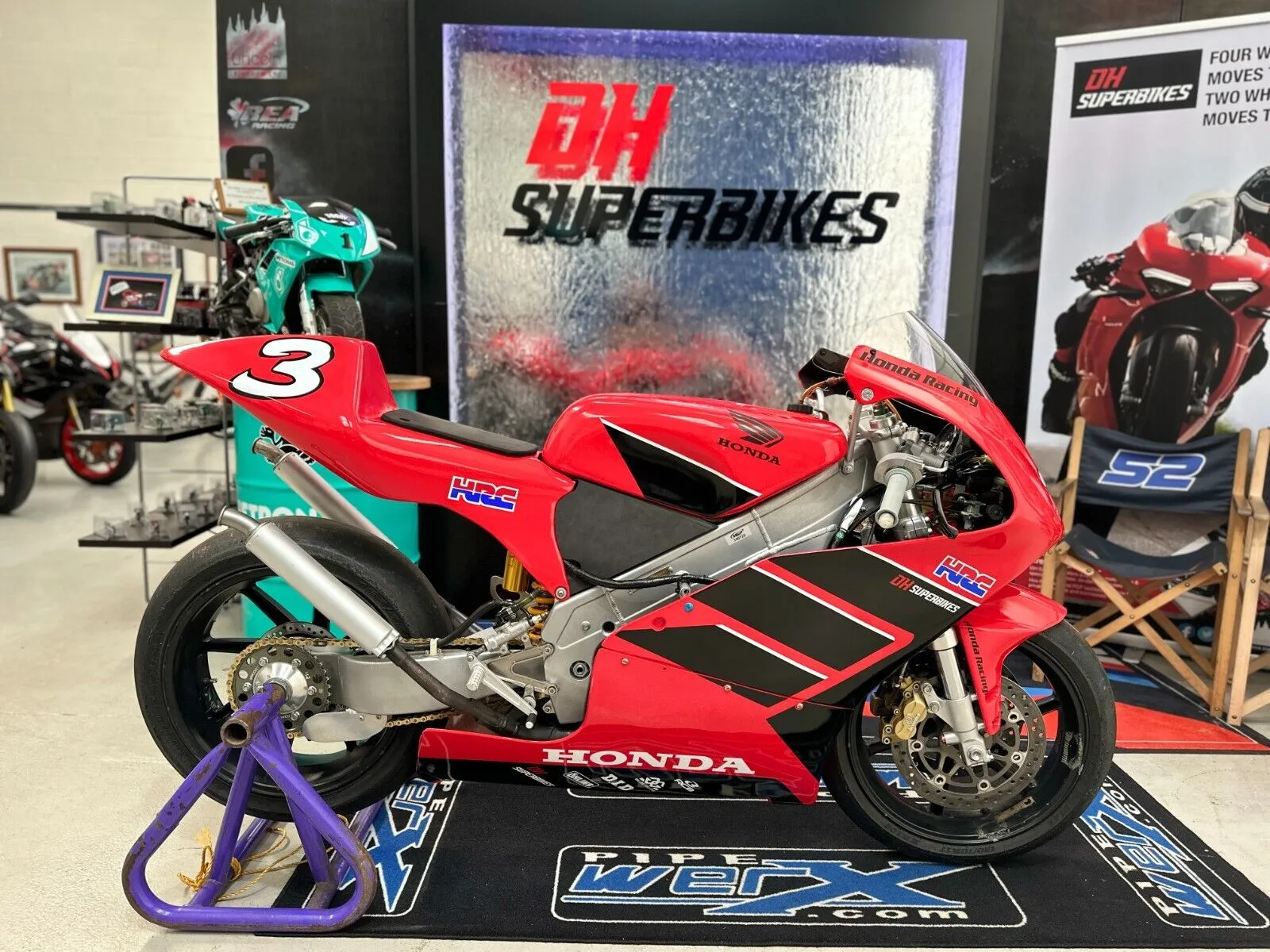 Honda RS250 NX5 1999 RACEBIKE TRACKBIKE 2STROKE 2 STROKE HRC RS 250 PX SWAP Honda