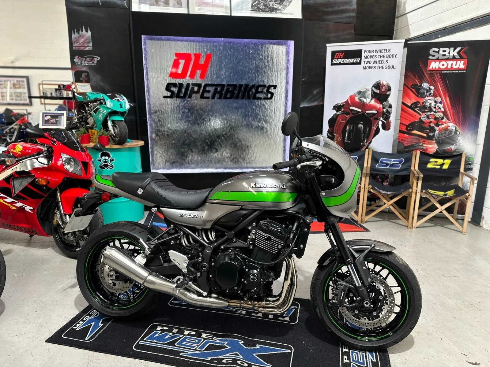 2020 Kawasaki Z900RS CAFE RACER 1800 MILES PX SWAP Z900 RS KAWASAKI