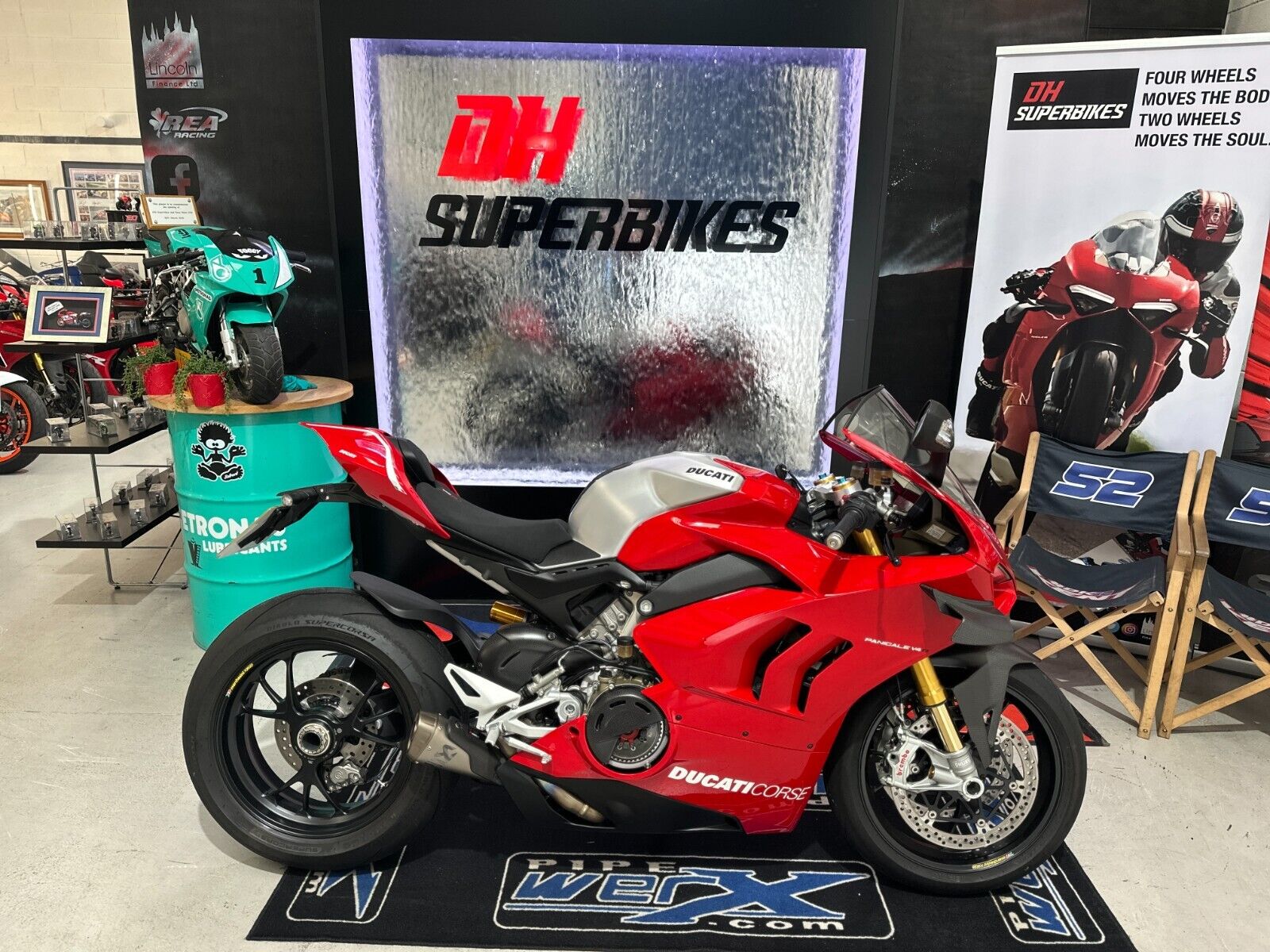 2019 Ducati Panigale V4 V4R Akrapovic One Owner 2170 Miles PX SWAP ...