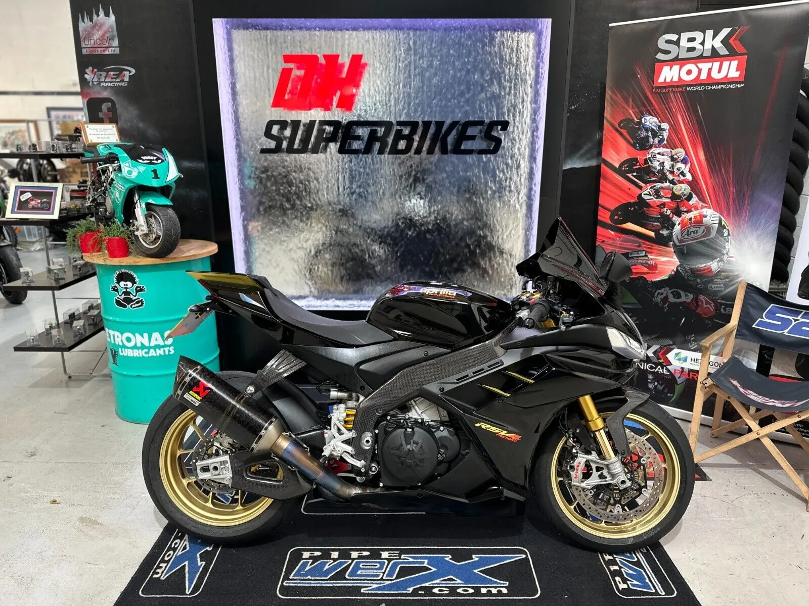 APRILIA RSV4 1100 FACTORY 2022 5100 Miles Akrapovic PX SWAP RACE TRACK ...