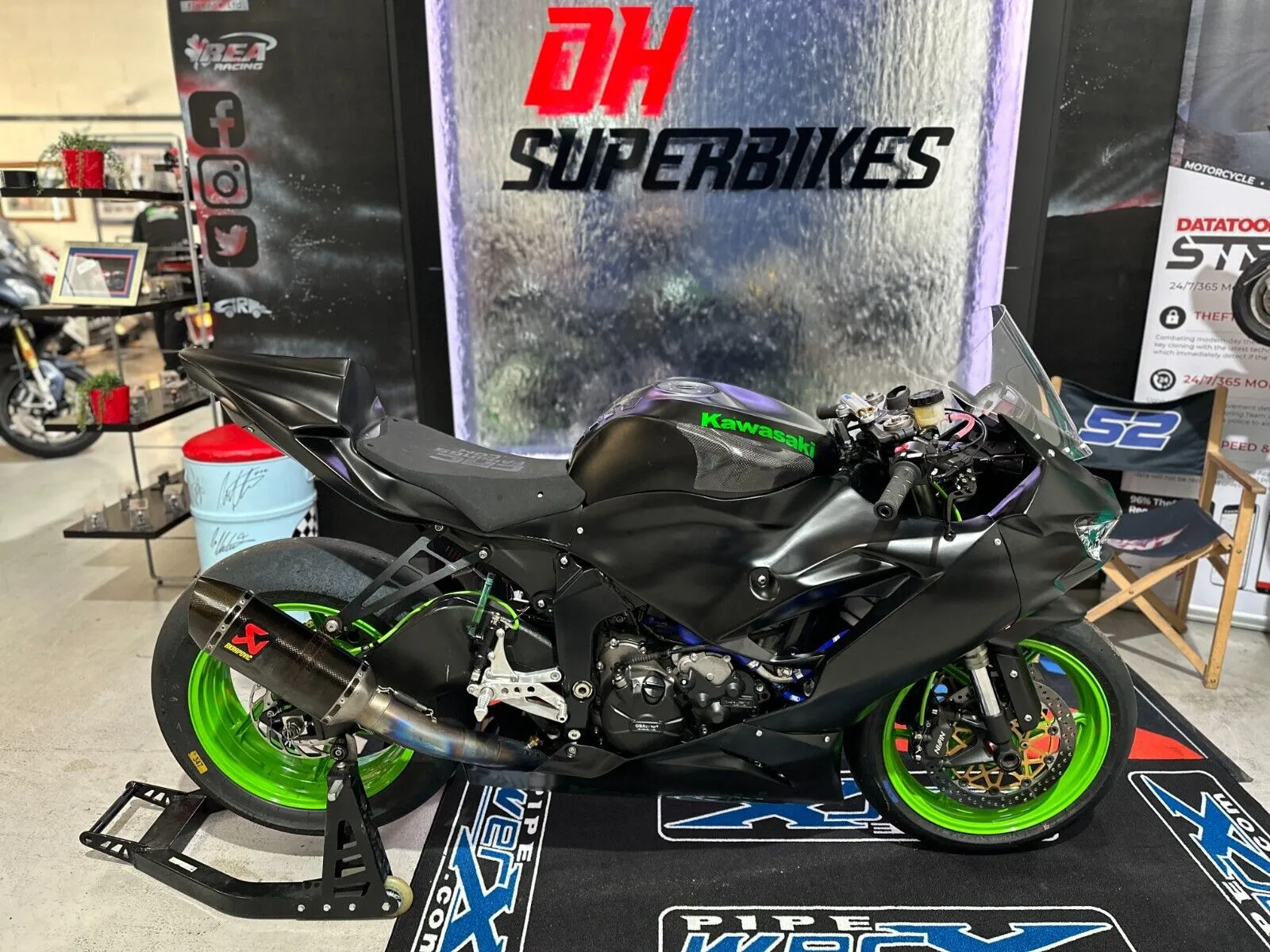 2020 Kawasaki ZX6R 636 Supersport Racebike Trackbike BSB PX Race Track ...