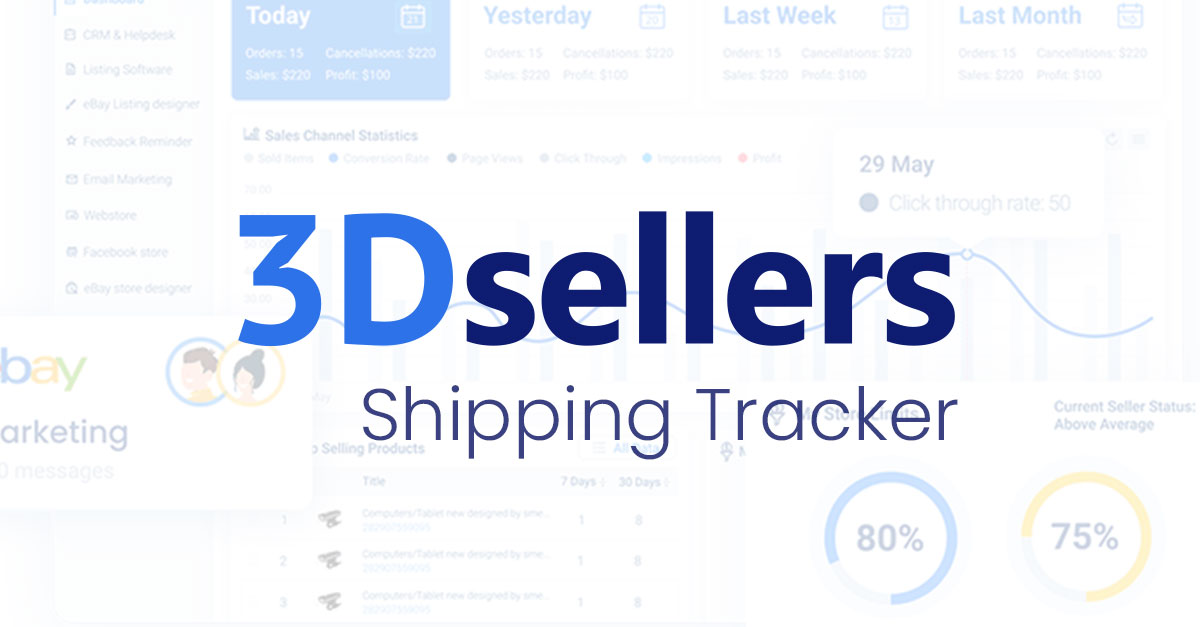eBay International Shipping Tracker | Alerts and Messages