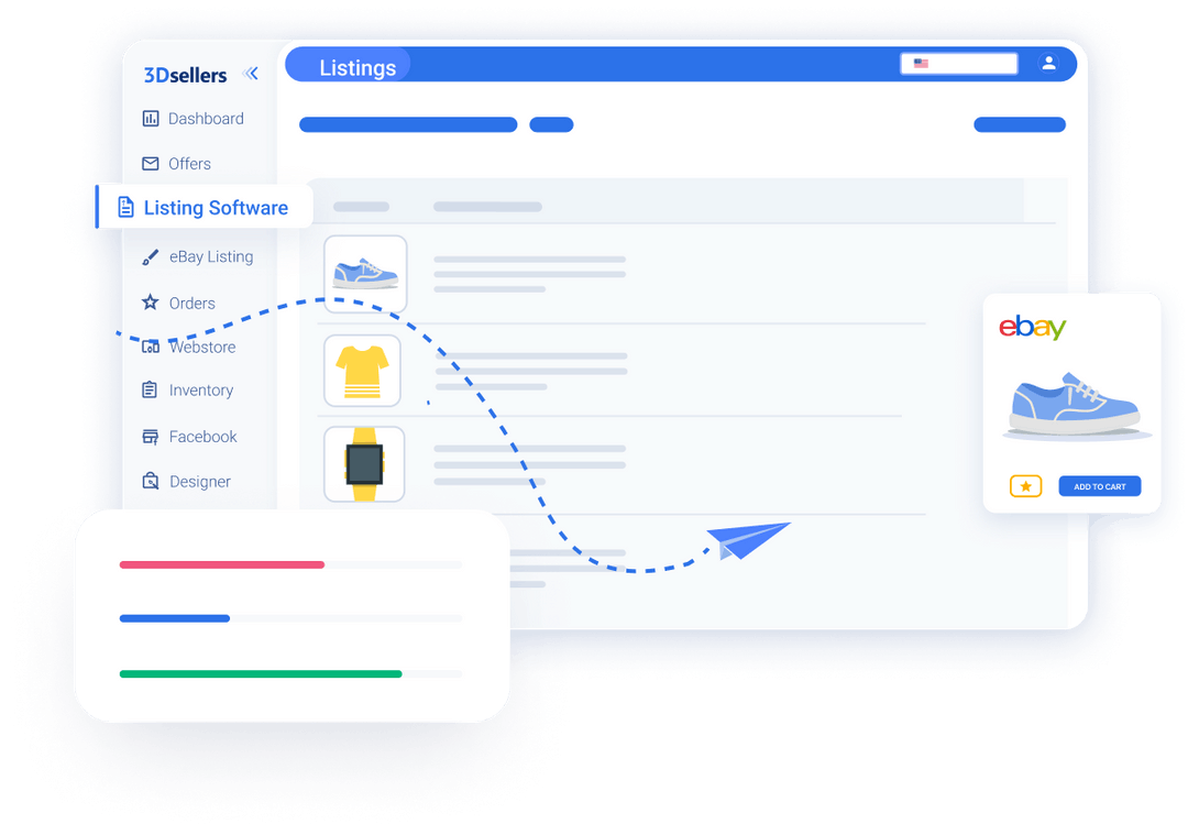 eBay Bulk Edit Listing Tools | 3Dsellers