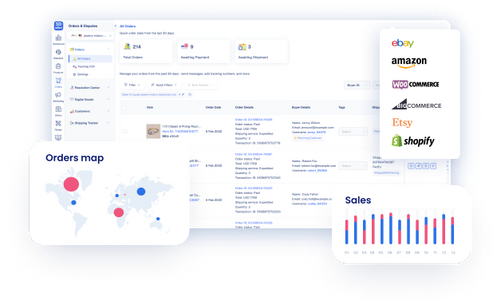 All-in-One E-Commerce Order Management System | 3Dsellers