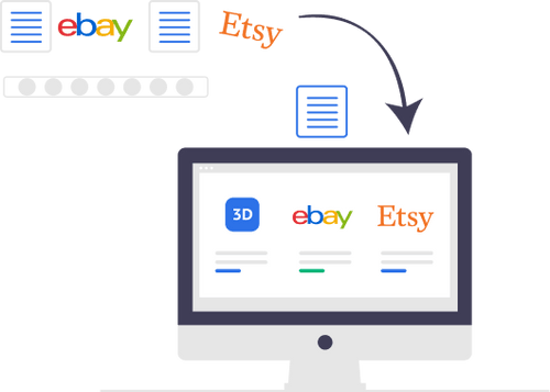 Connect eBay to Etsy | 3Dsellers