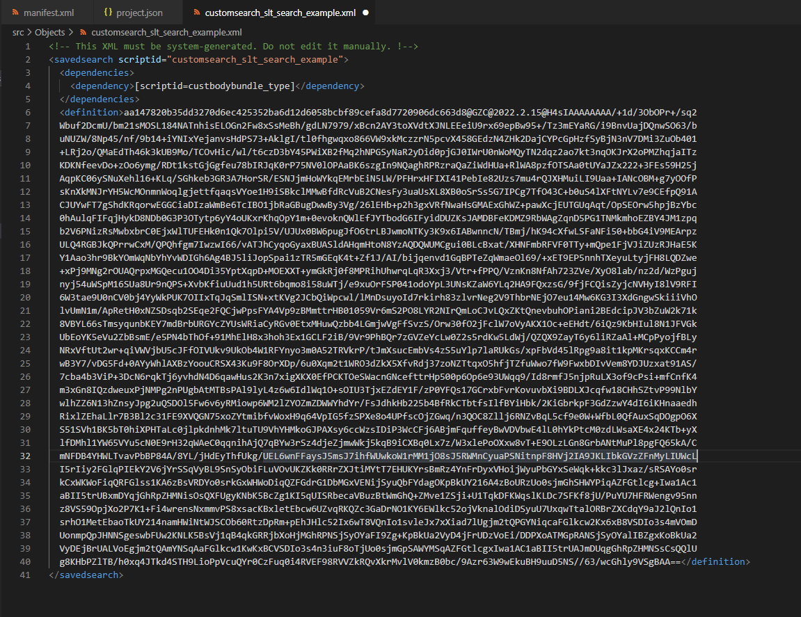 Decode NetSuite Saved Search Metadata: The Why and How