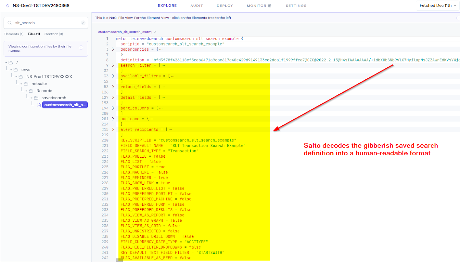Decode NetSuite Saved Search Metadata: The Why and How