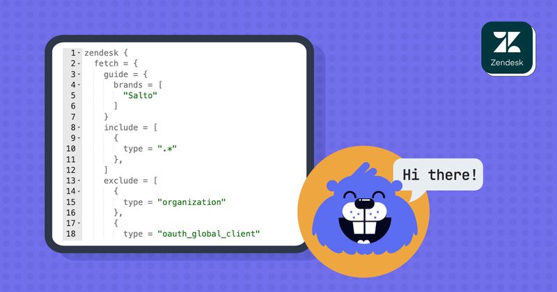 How to export and back up your Zendesk Help Center (Guide) | Salto