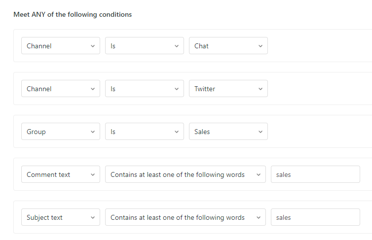 Zendesk Triggers and Automations: when to use ALL vs. ANY | Salto