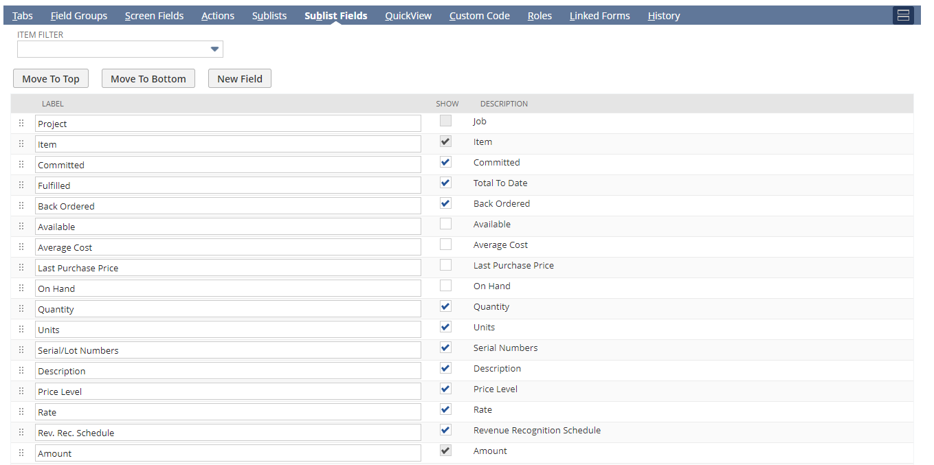 Improve NetSuite Navigation With Form Customization