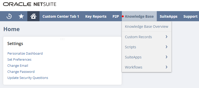 Master NetSuite Navigation with Custom Centers and Tabs