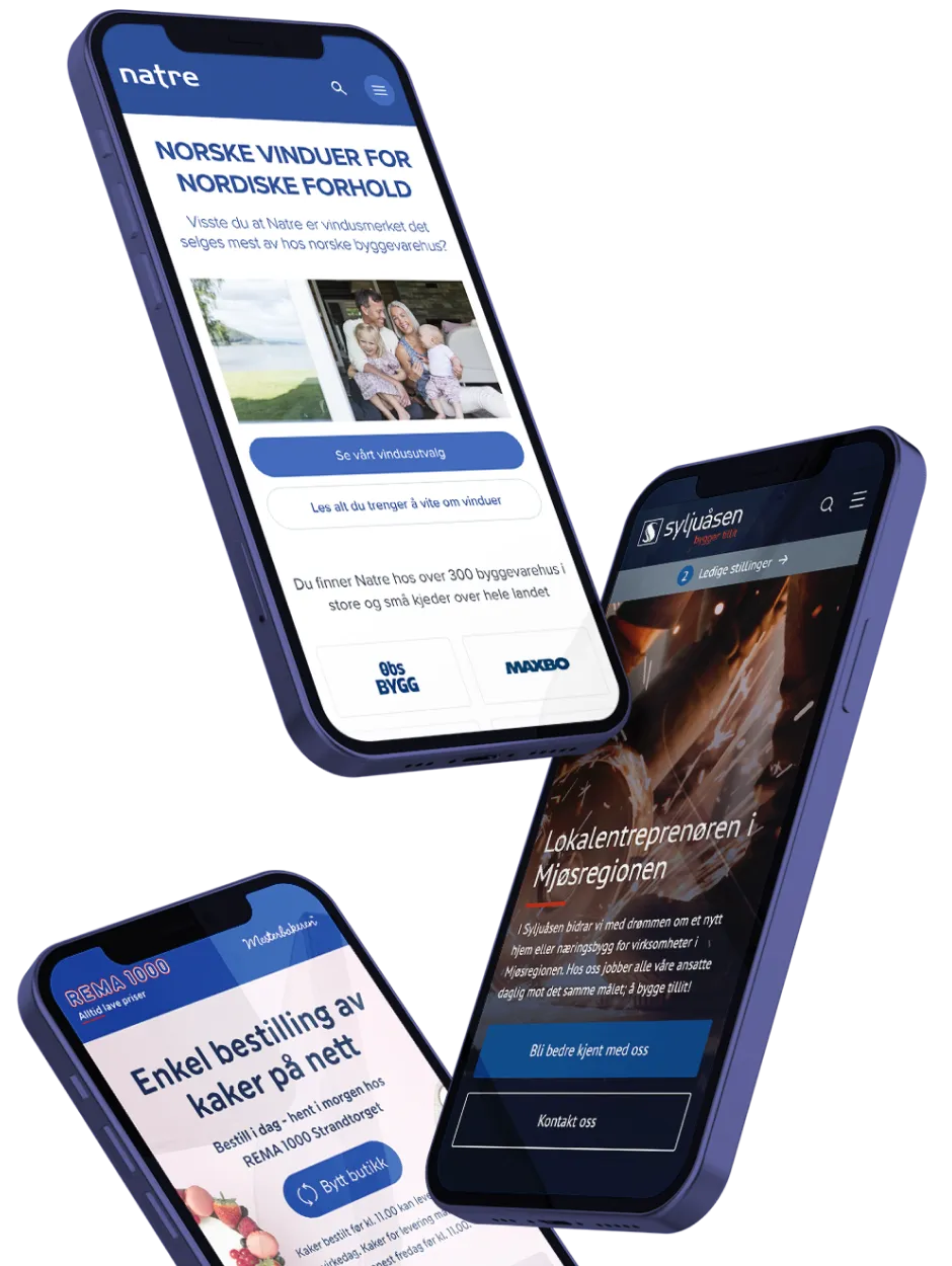 Skreddersydde nettsider - Selvklart