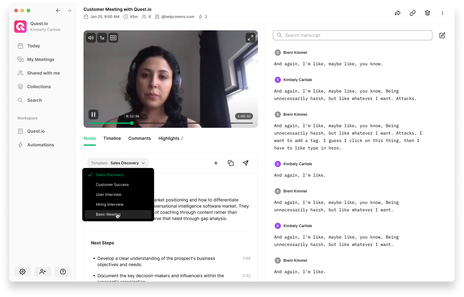 How to Write Better Meeting Recaps using AI [with Templates] | Grain Blog
