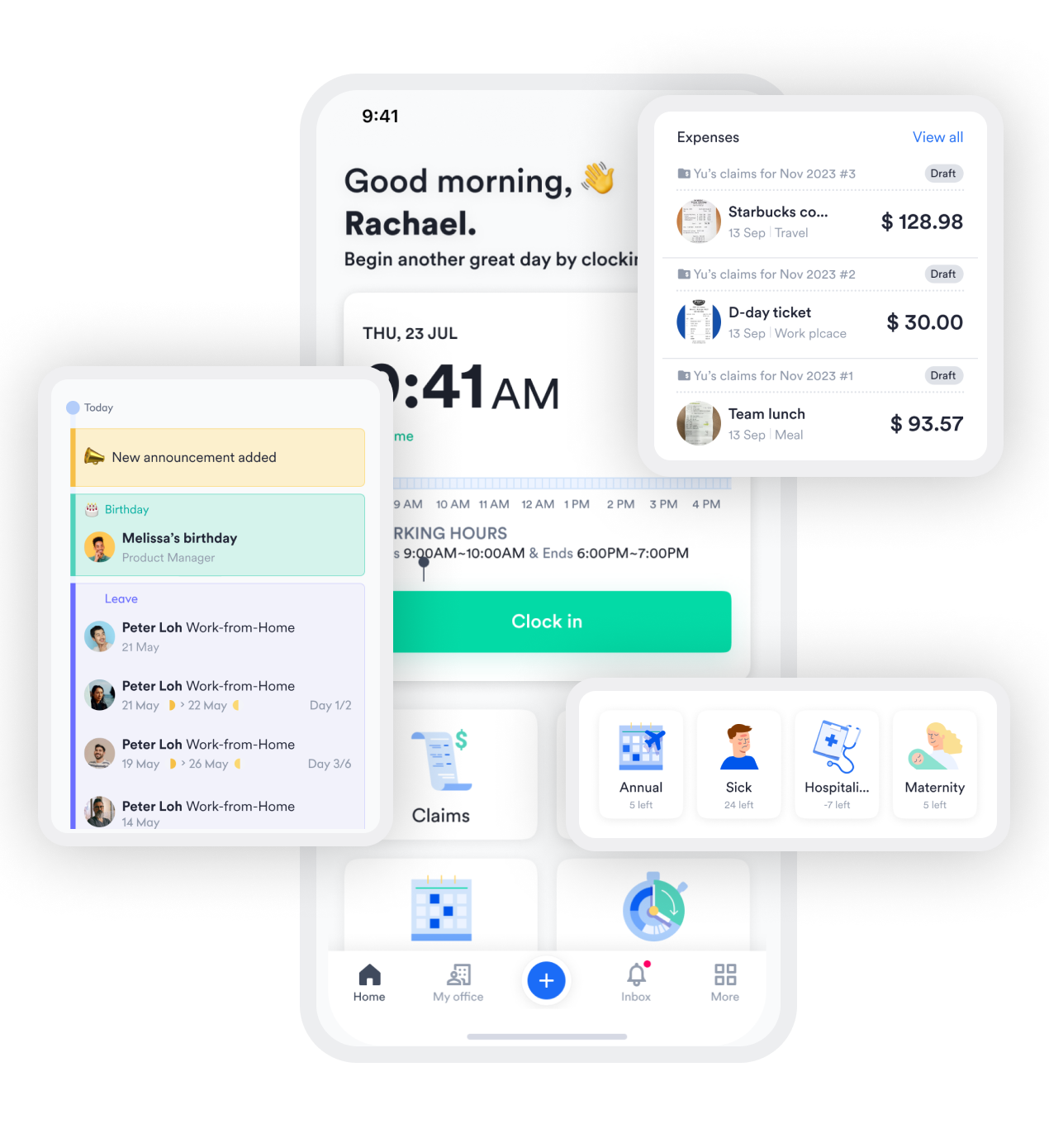 Mobile HR App availble for iOS & Android | Swingvy