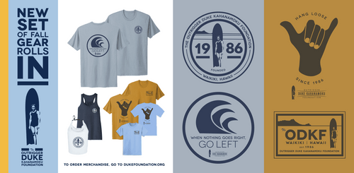 New Set Of ODKF Gear Rolls In - Outrigger Duke Kahanamoku Foundation