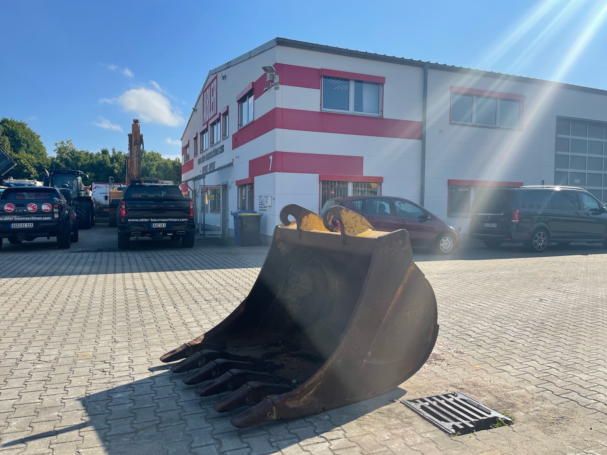 Abler Baumaschinen Angebot: Tieflöffel 135cm