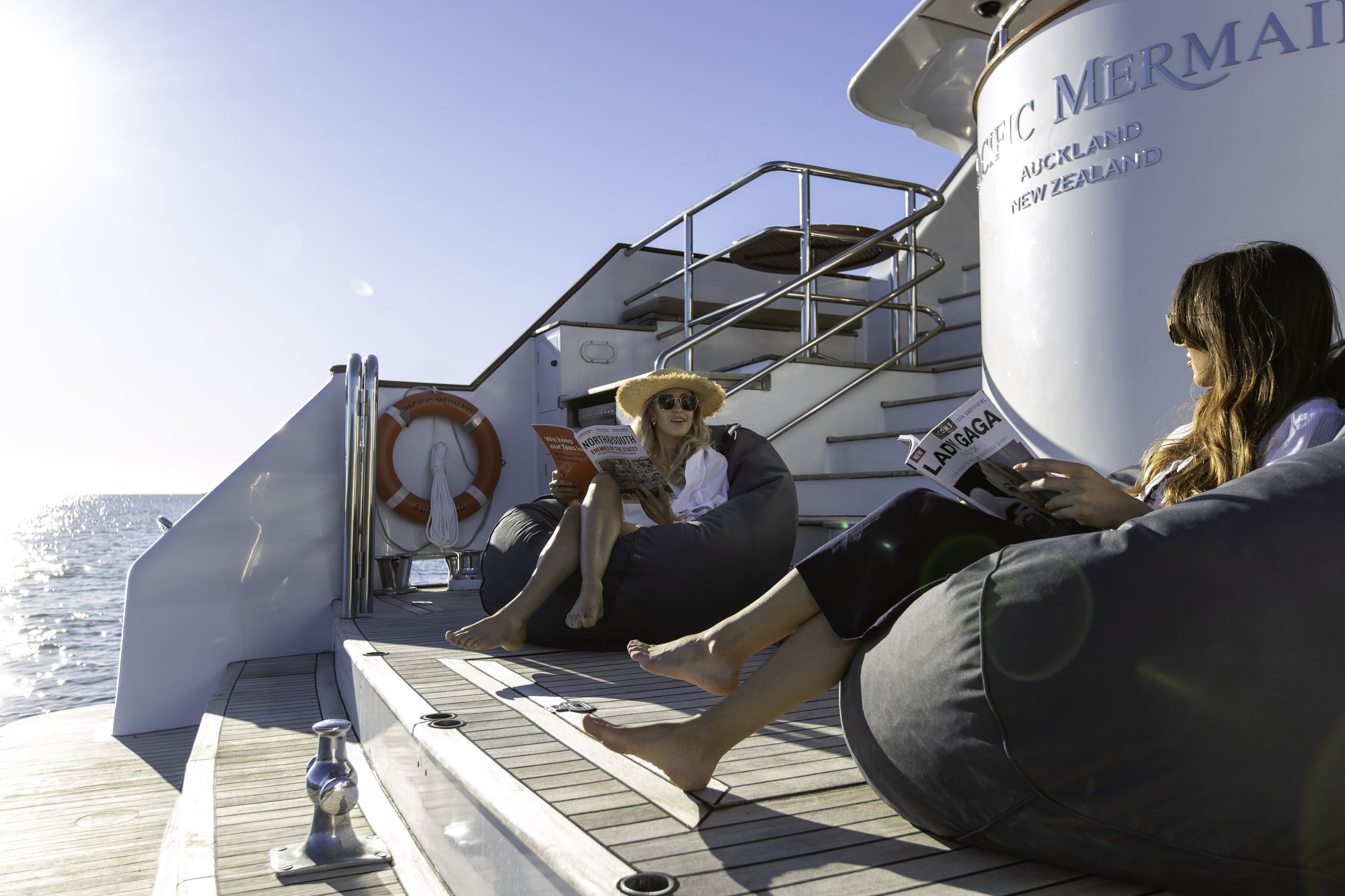 Charter the Pacific Mermaid Yacht | 37South