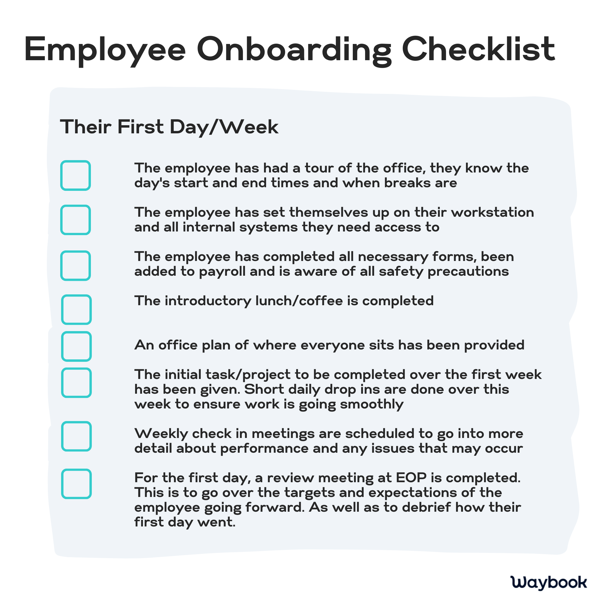 Employee Onboarding Checklist | New Employee Process Template