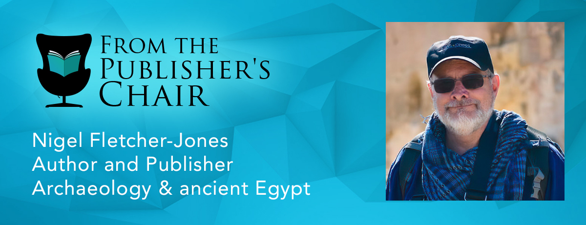 Nigel Fletcher-Jones in the Publisher’s Chair