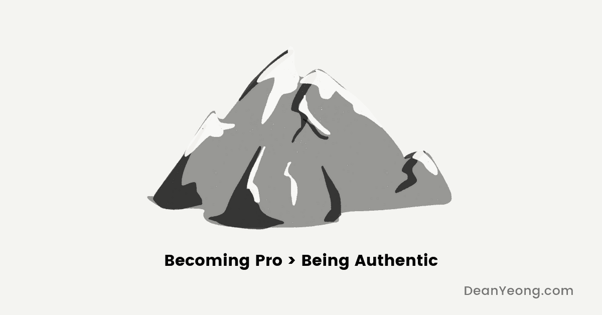 Authenticity is Overrated | Dean Yeong