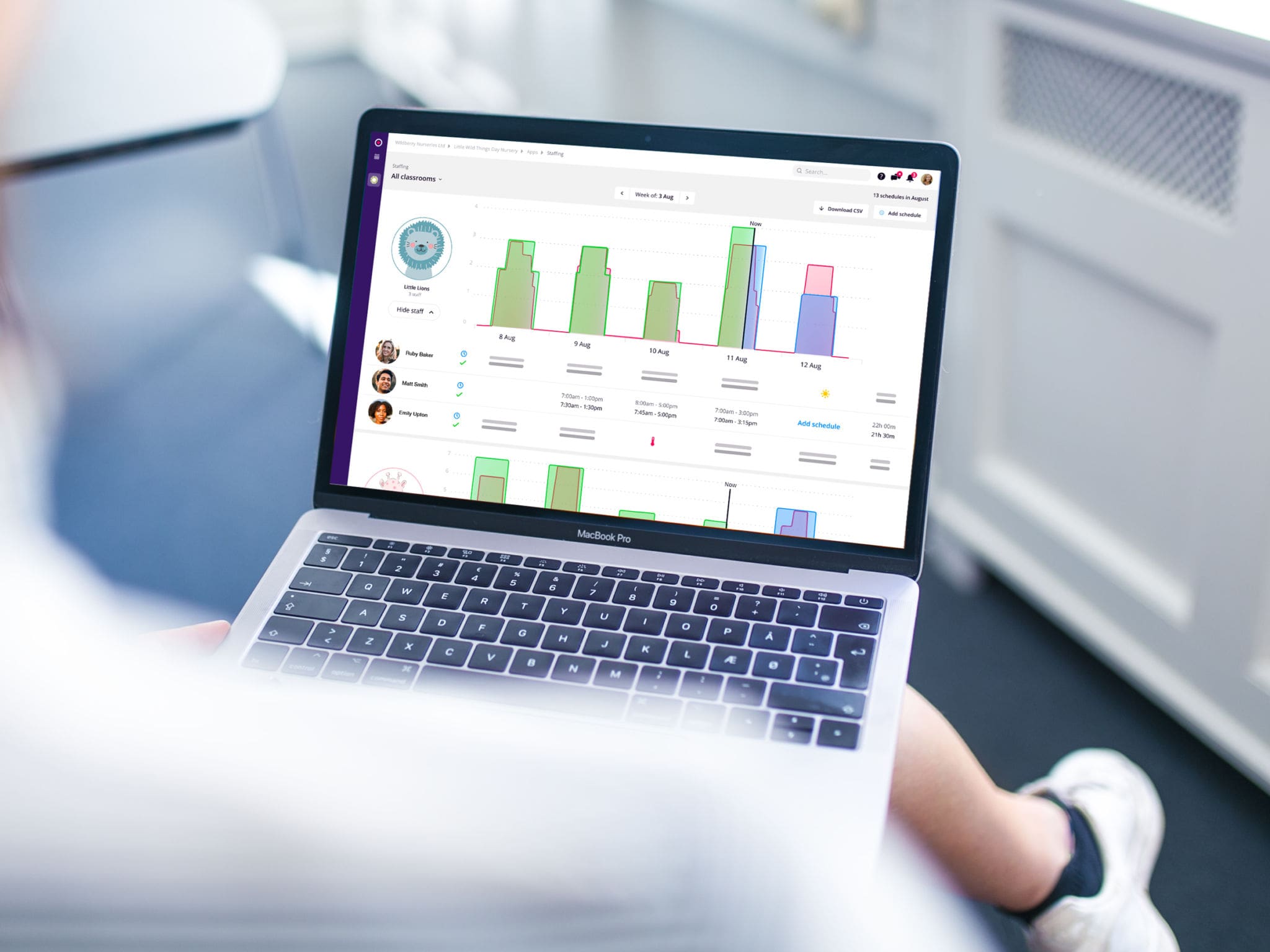 Nursery Staff Rota Software | Manage Your Team’s Schedule | Famly