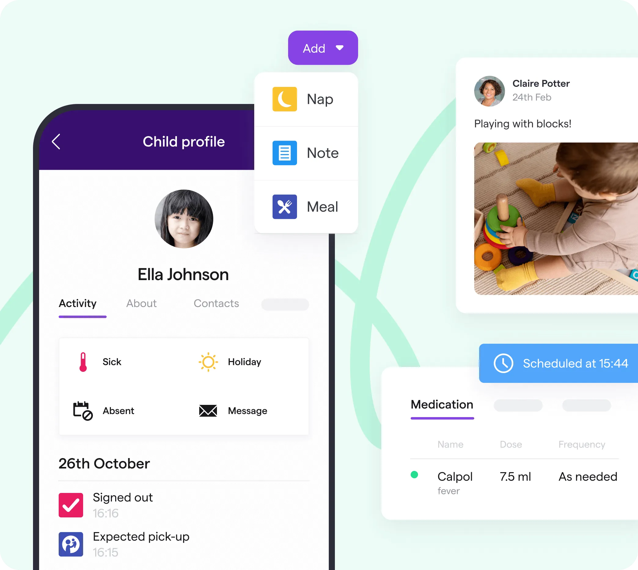Daily logs for your childcare setting I Famly