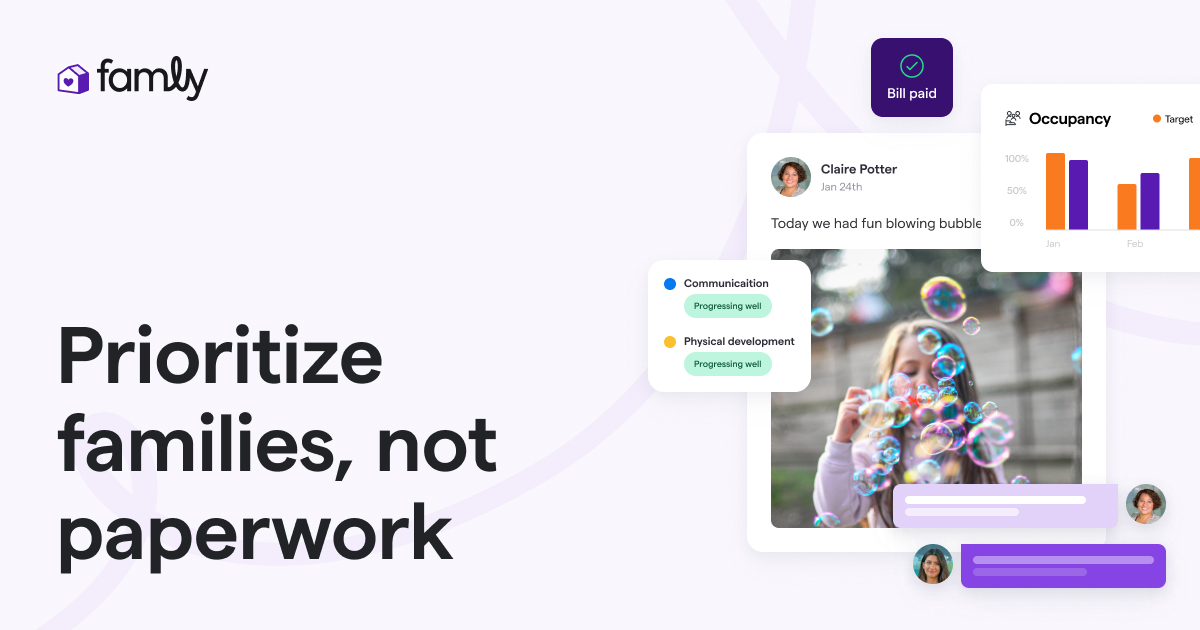 The best childcare management software to bring families closer I Famly