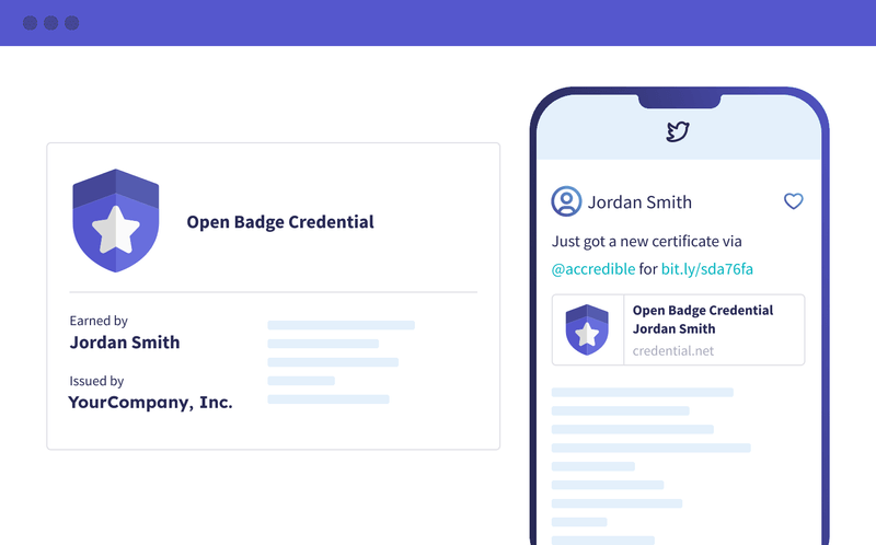 Digital badge and certificate platform | Accredible