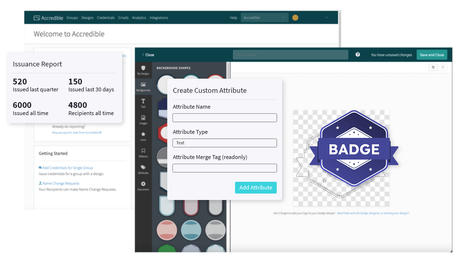 Digital badge and certificate platform | Accredible