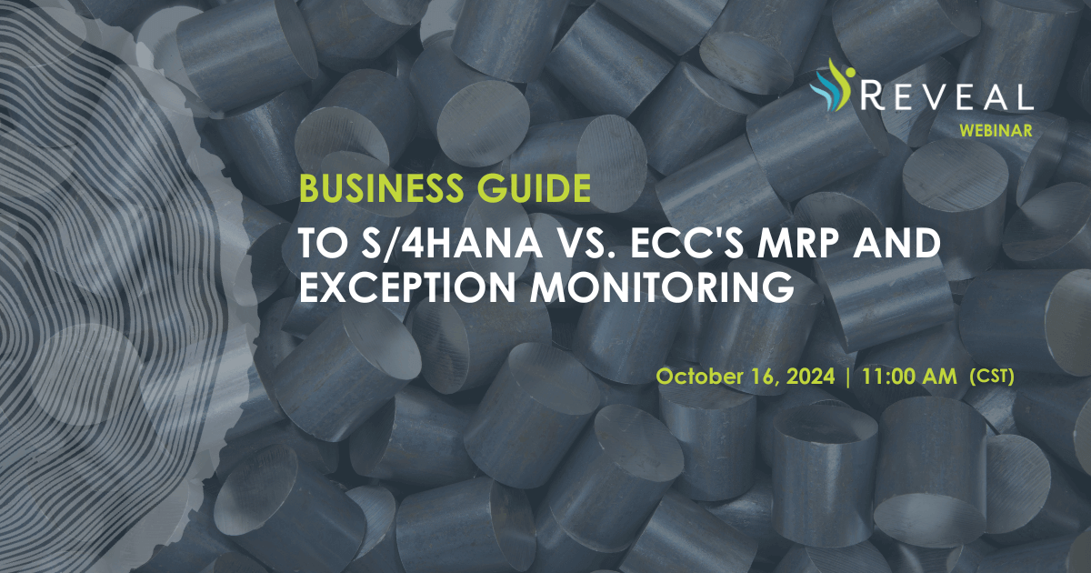 S/4HANA MRP and Exception Monitoring: A Comprehensive Guide