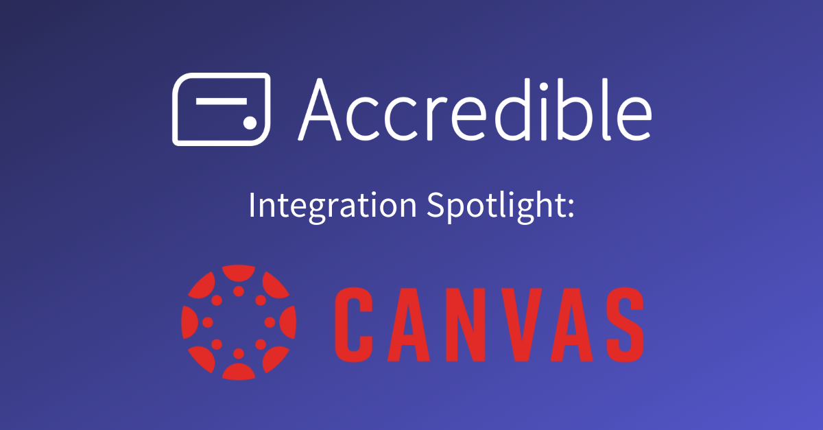 Digital Credential Software Integration Spotlight - Canvas