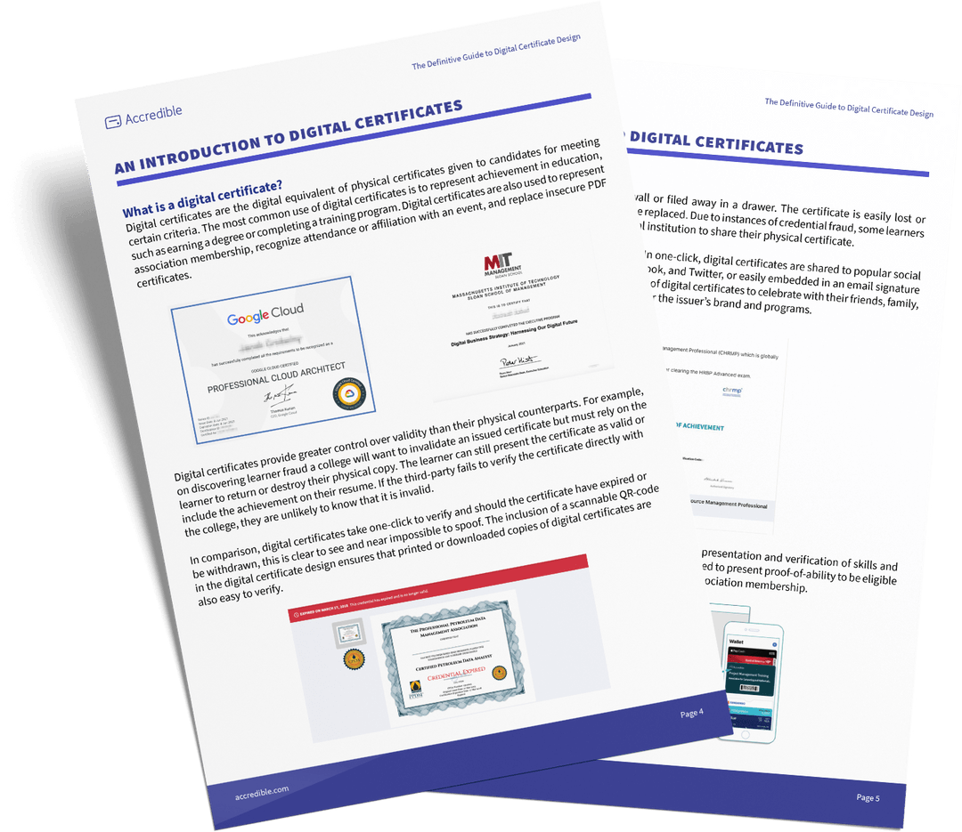 The Definitive Guide to Digital Certificate Design | Accredible