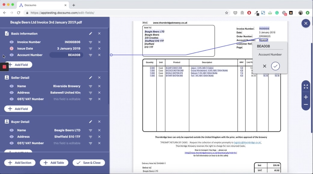 Convert 1099 forms to excel - Process IRS form 1099 automatically with Docsumo