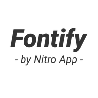 Fontify ‑ Use any font by Nitro Apps | Shopify App