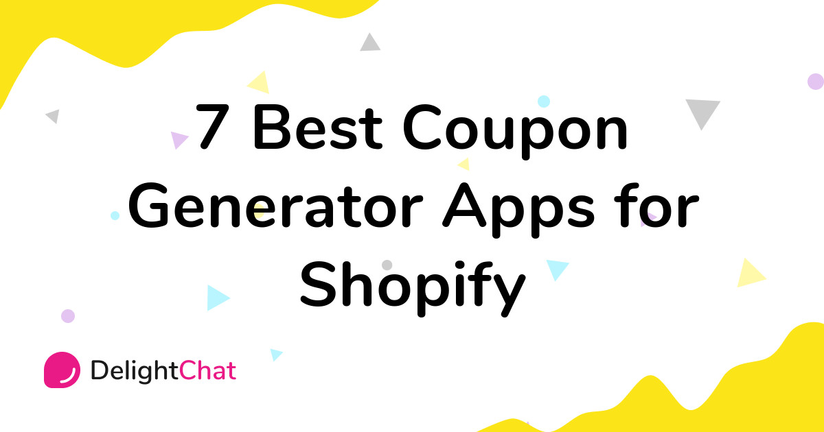7 Best Coupon Generator Apps for Shopify in 2024