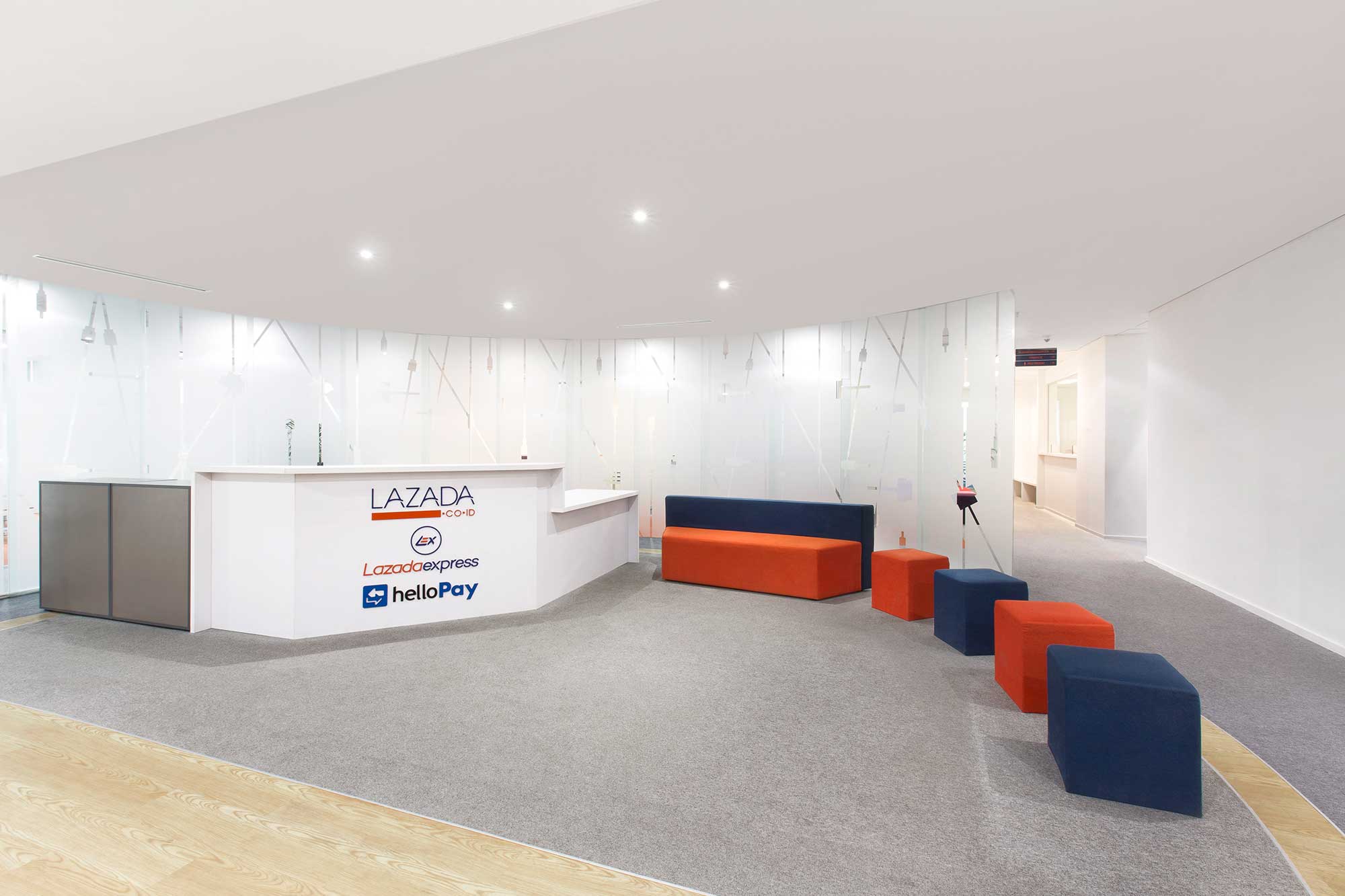 Lazada's Office Design + Build - Jakarta | AVIP