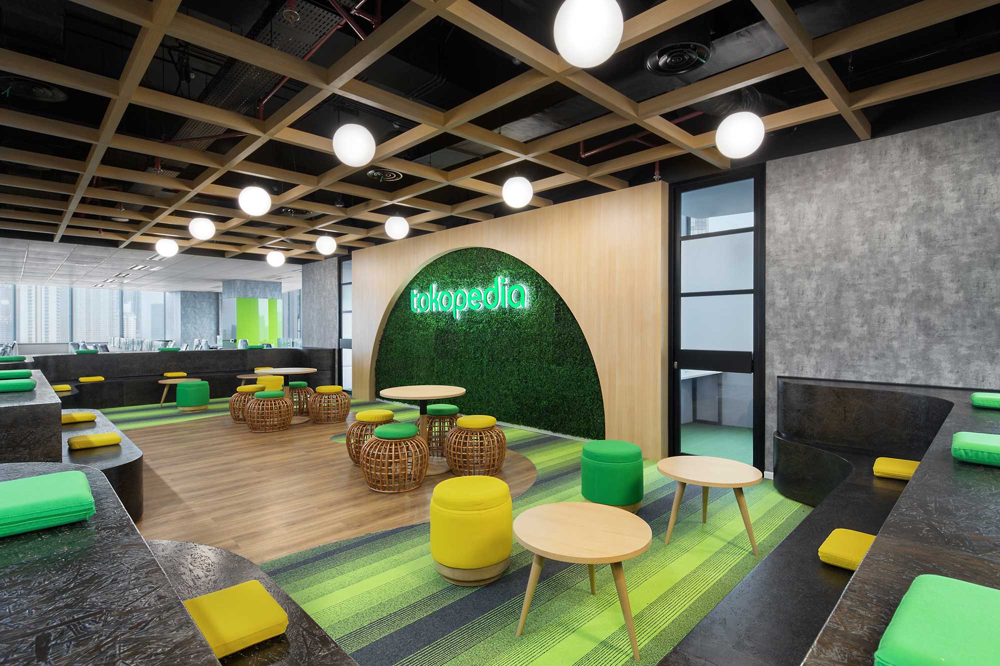 Tokopedia's Office Design + Build - Jakarta | AVIP