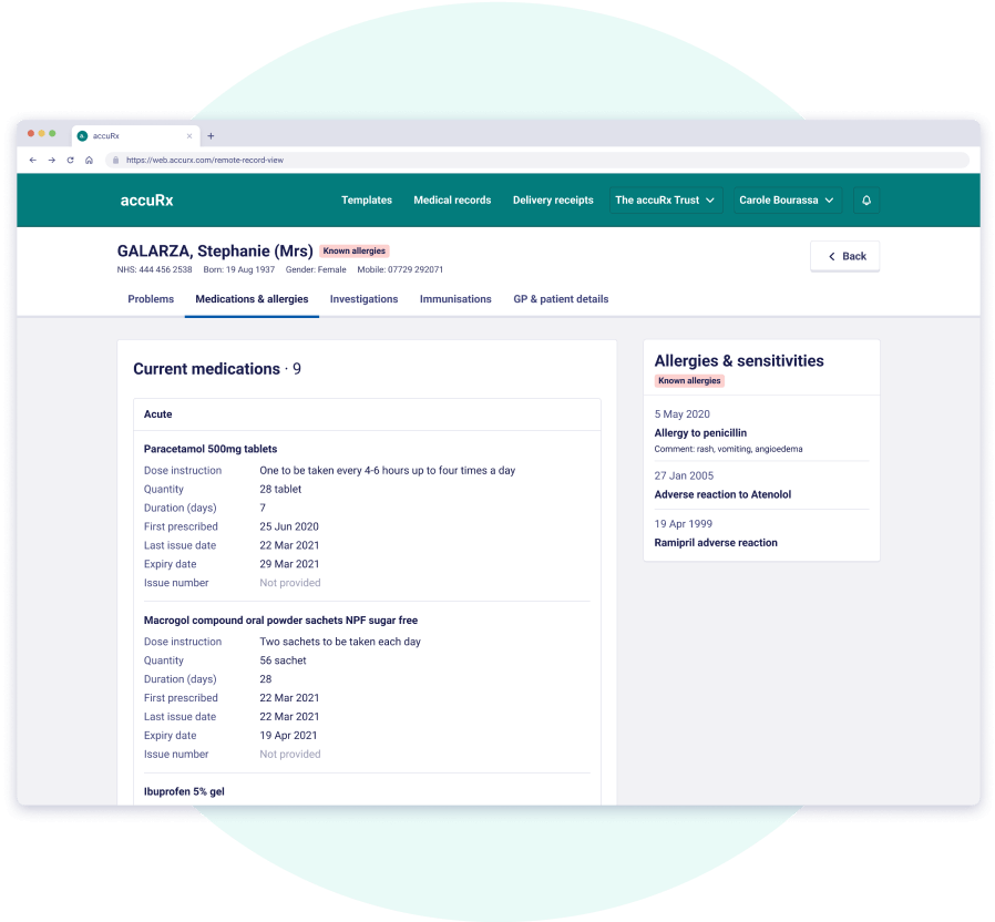 Accurx for Integrated Care