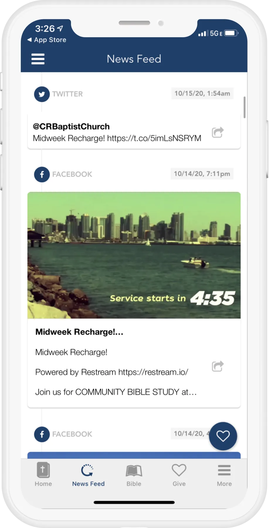 Church App - Beautiful Custom Mobile Apps for Churches | Tithe.ly