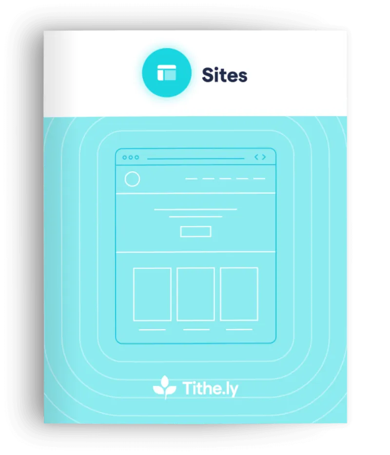 Church Website Builder. Easy-to-Use, No Coding, Totally DIY | Tithe.ly