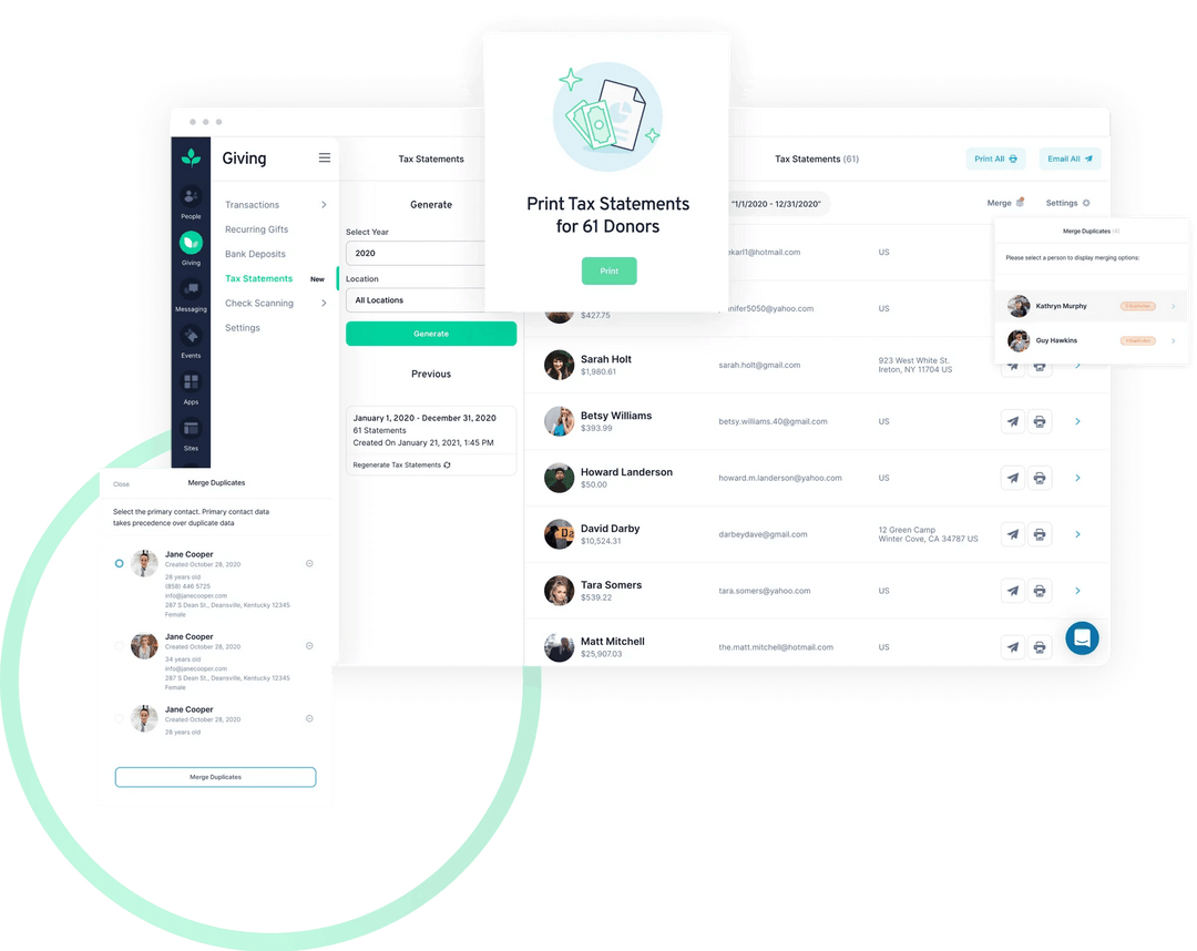 Tithe.ly | Product Updates