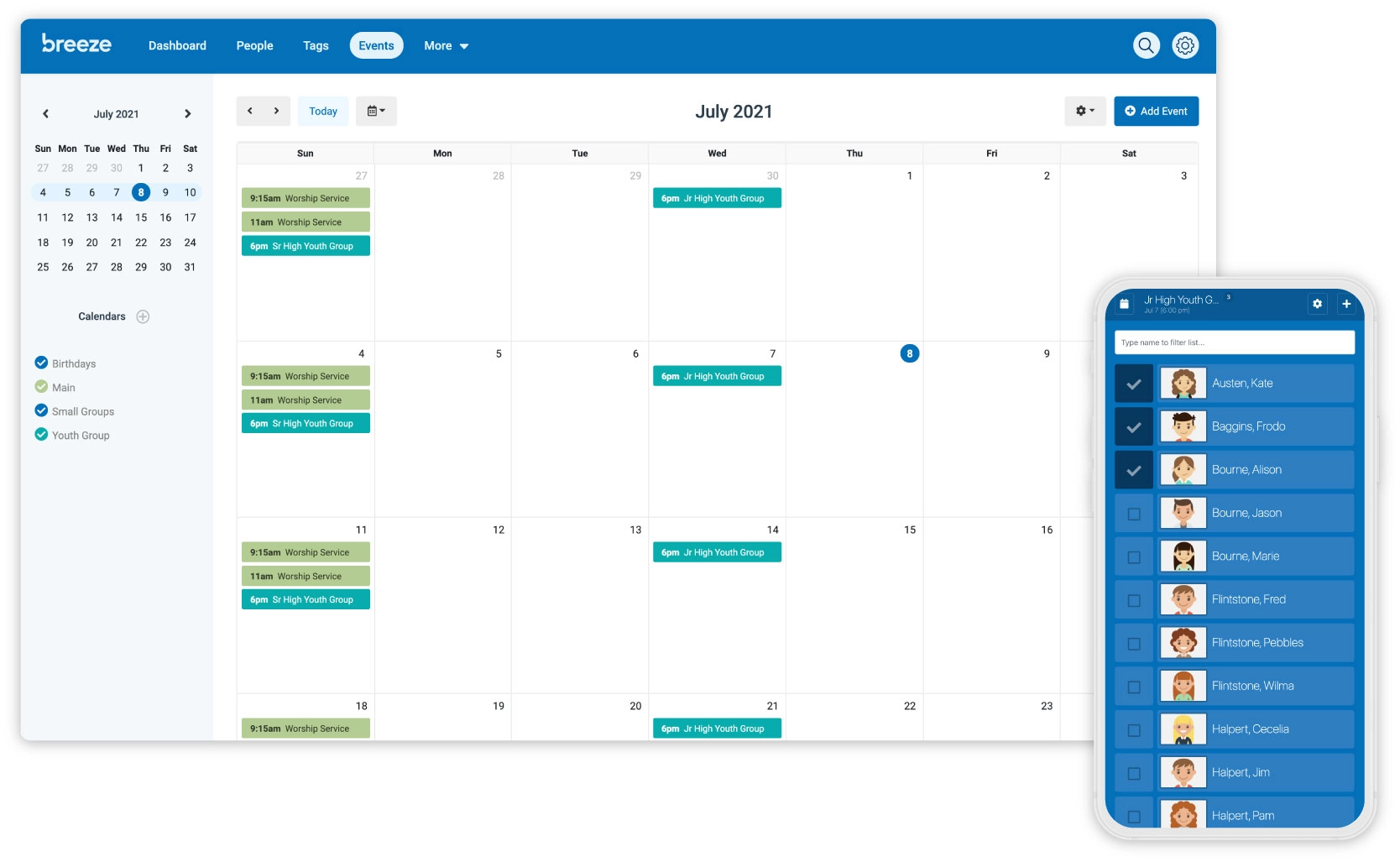 Church Management Software - Build Healthy Churches! (ChMS) | Tithe.ly