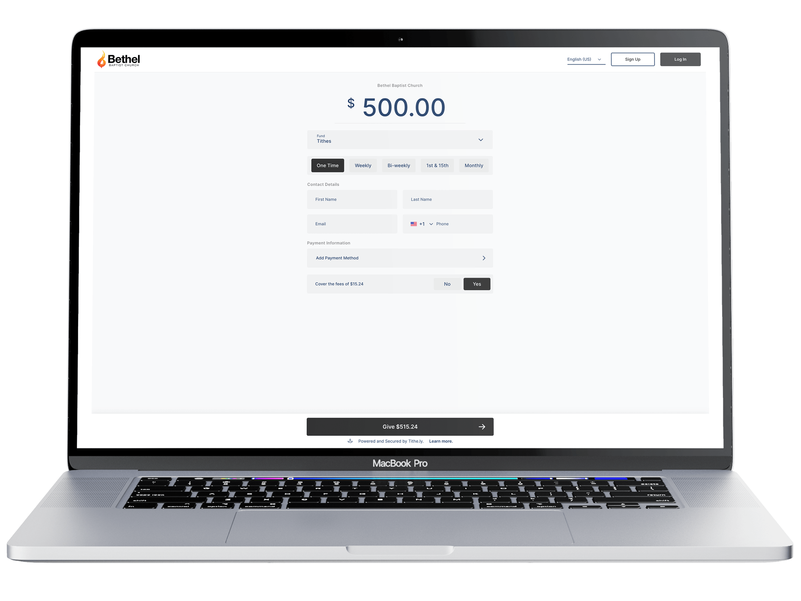 Mobile Giving App, Online Giving, & Text Giving for Churches | Tithe.ly