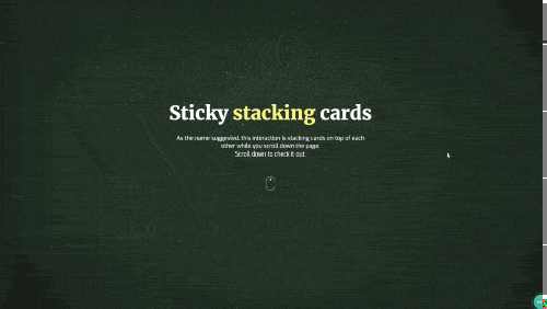Sticky stacking cards | Webflow Cloneables | SketchzLab