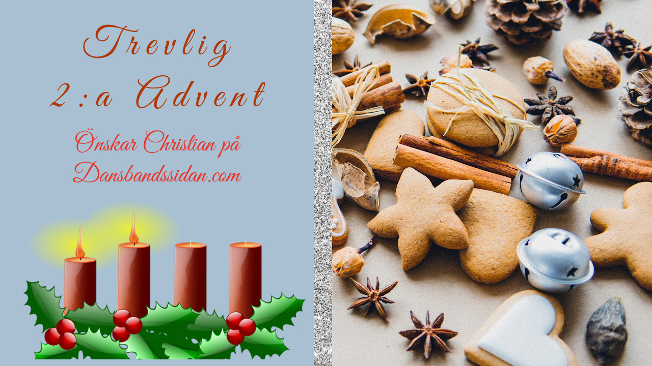 Glad 2:a Advent önskar Dansbandssidan.com