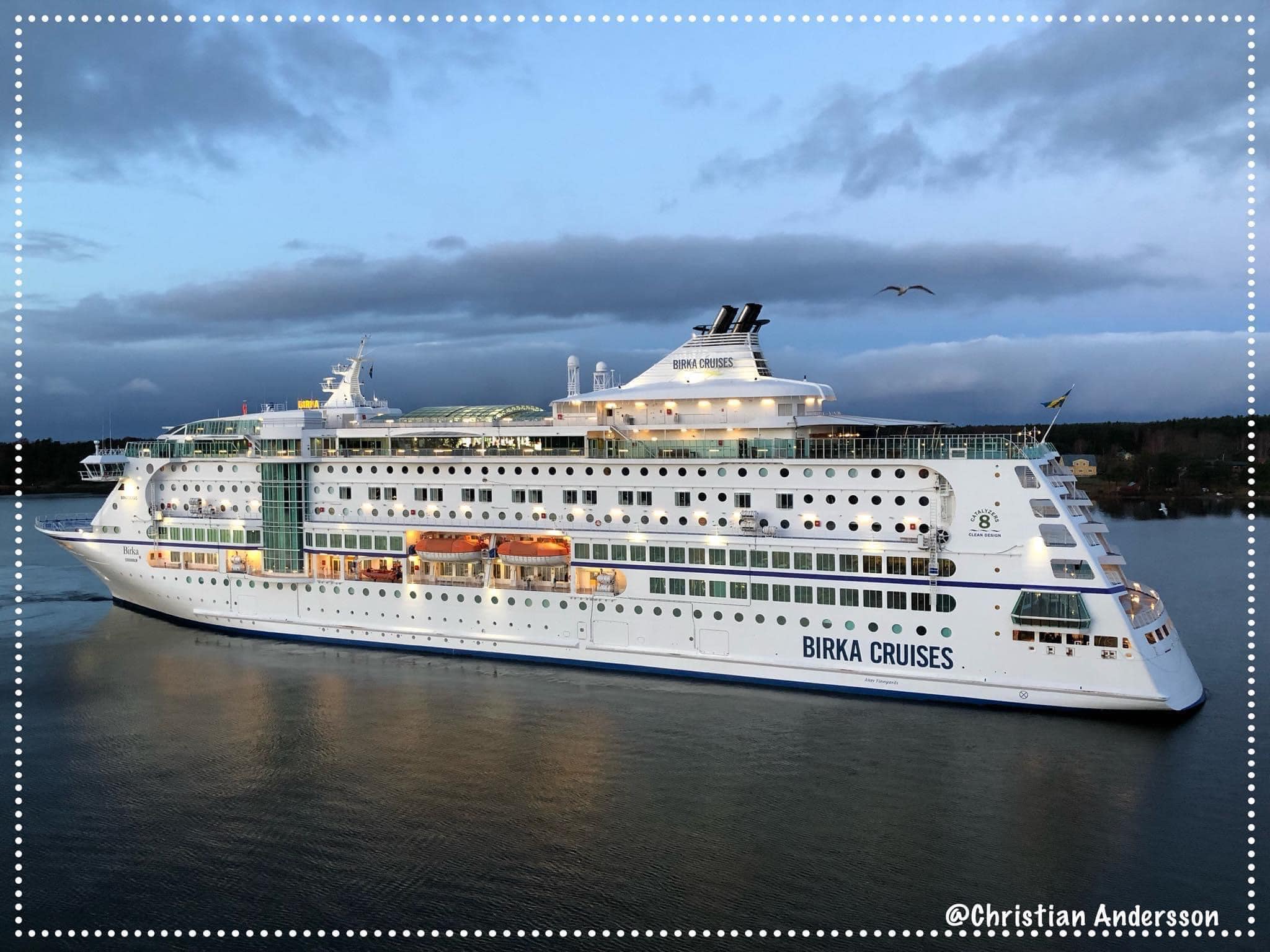 M/S Birka Gotland kommer att börja kryssa på Östersjön i slutet av mars ...