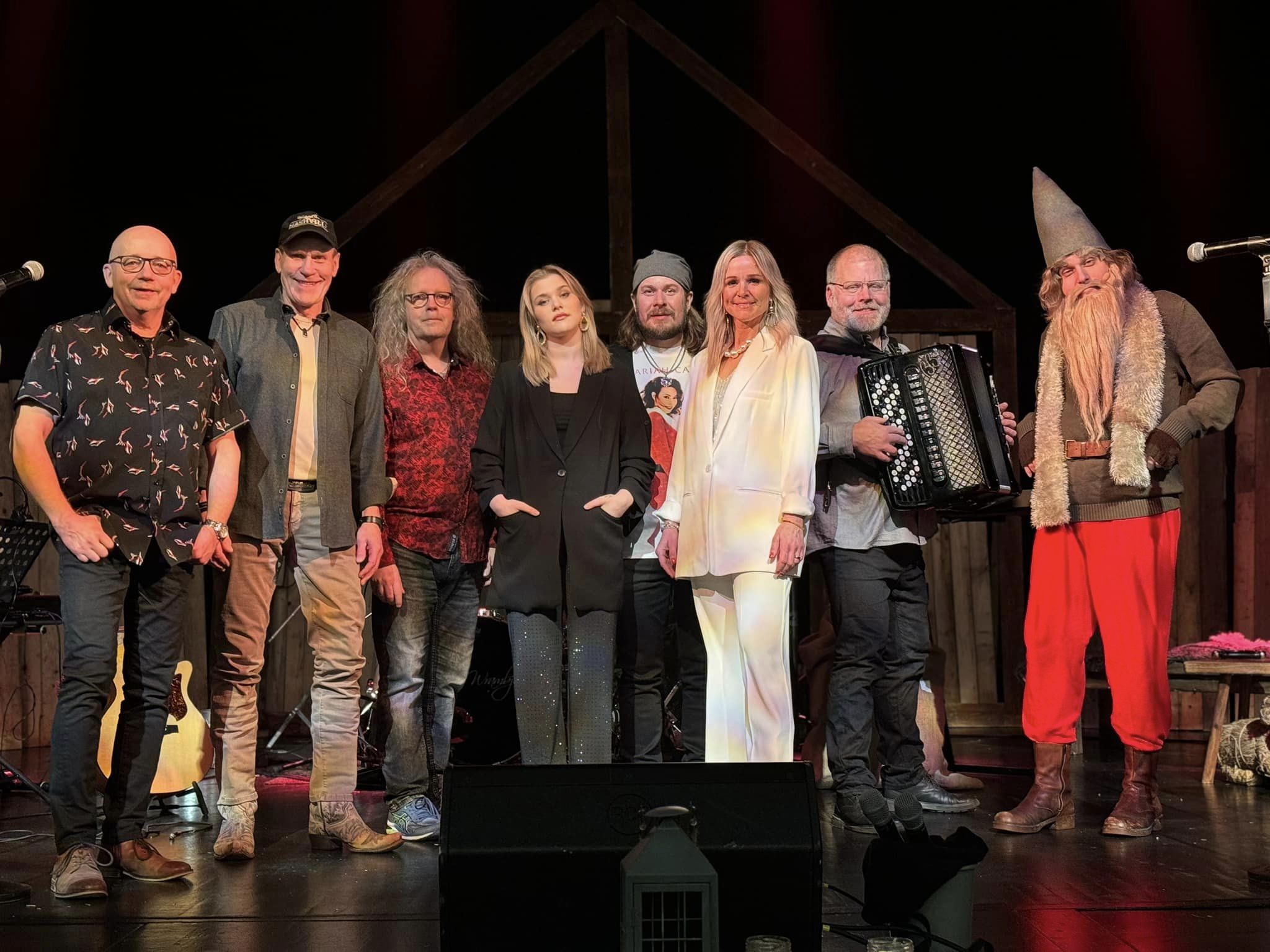 En enastående julkonsert med Familjen Sigfridsson på Teatern i Kristianstad